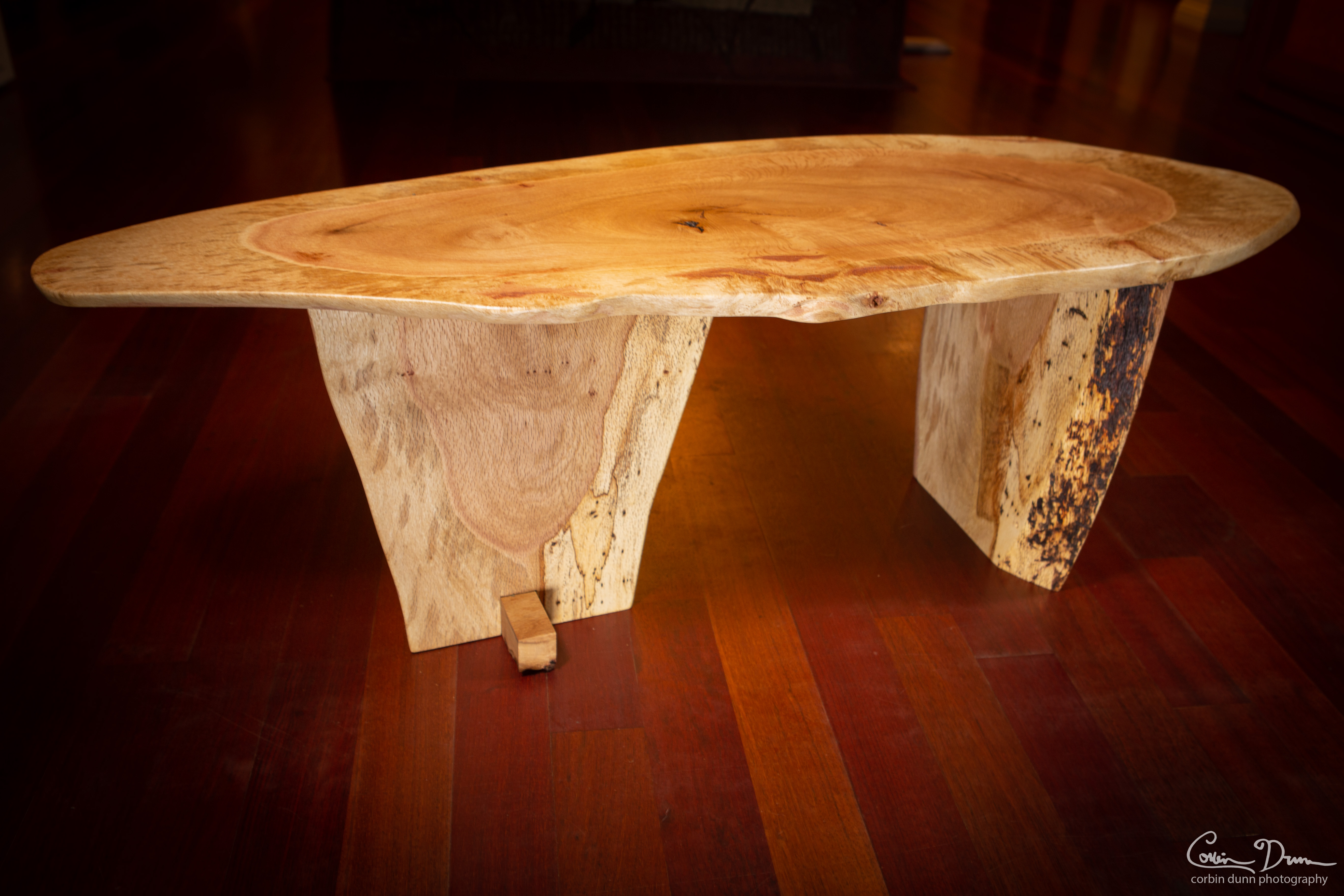 Live Edge Oak Coffee Table – Corbin's Treehouse
