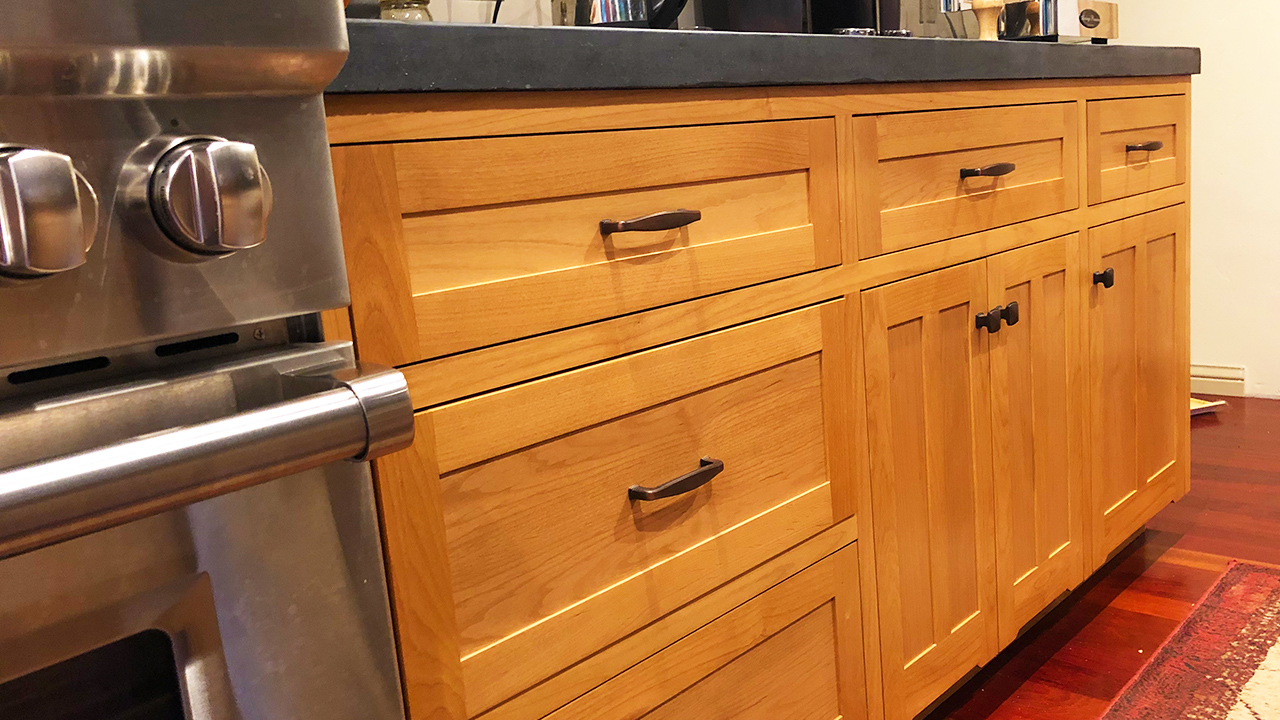 Attaching the Face Frame – DIY Kitchen Cabinets Ep 6 – Corbin's Treehouse