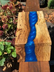Spalted Oak Blue River Box – Corbin's Treehouse