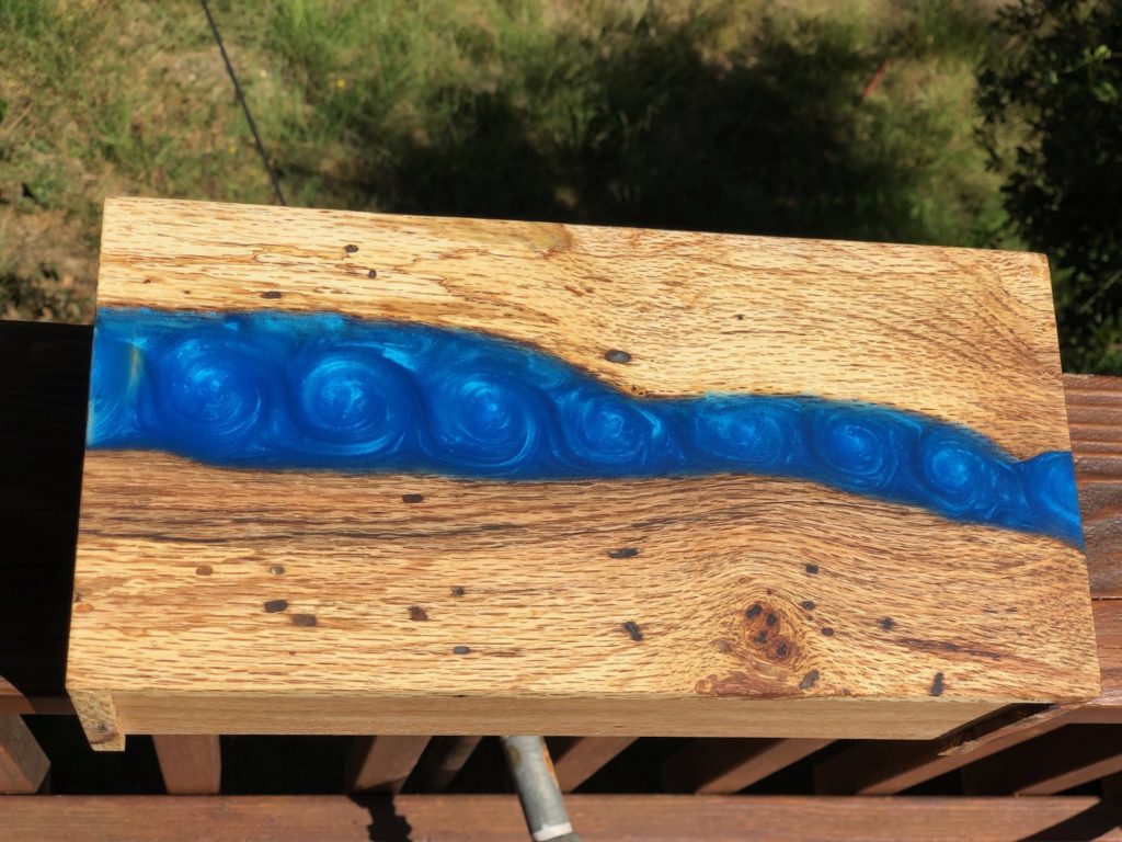 Spalted Oak Blue River Box – Corbin's Treehouse