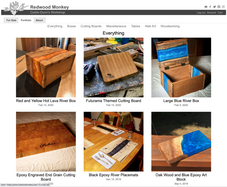Woodworking Portfolio – Corbin's Treehouse
