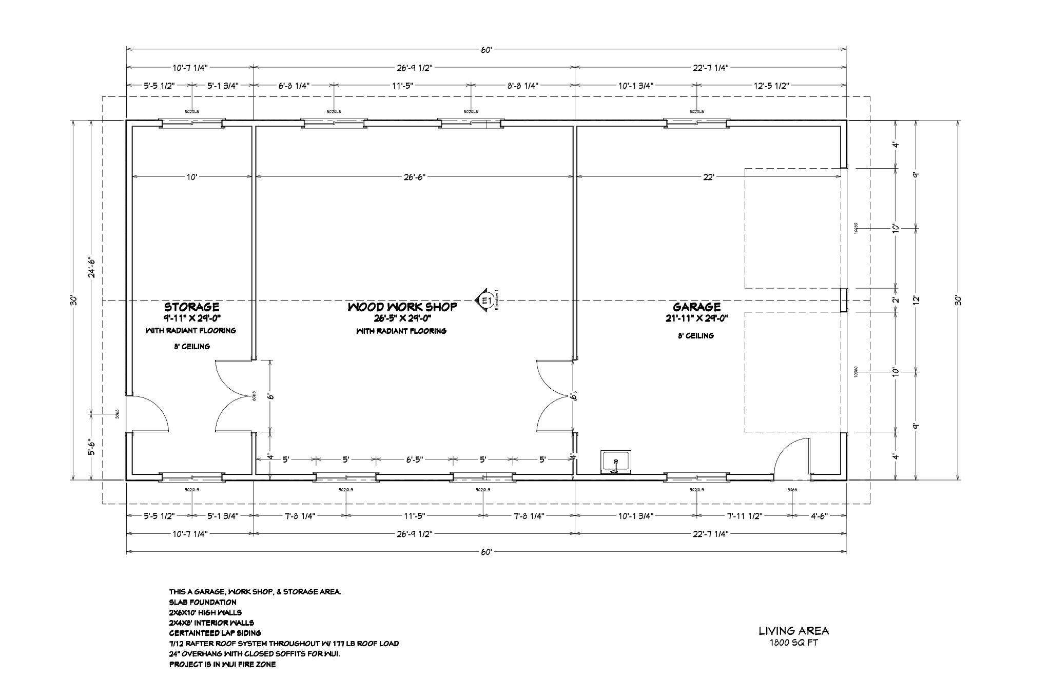 Getting Plans – The Truckee Workshop Garage – Part 2 – Corbin's Treehouse