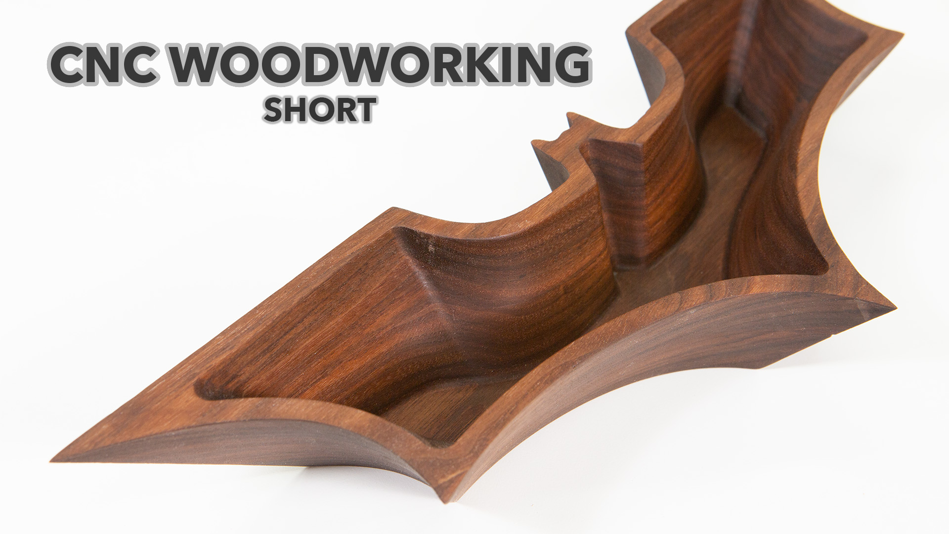 Short Video: Batman Box CNC Woodworking – Corbin's Treehouse