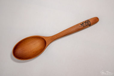CNC Woodworking: Madrone Spoon with Wood Inlay – Corbin's Treehouse