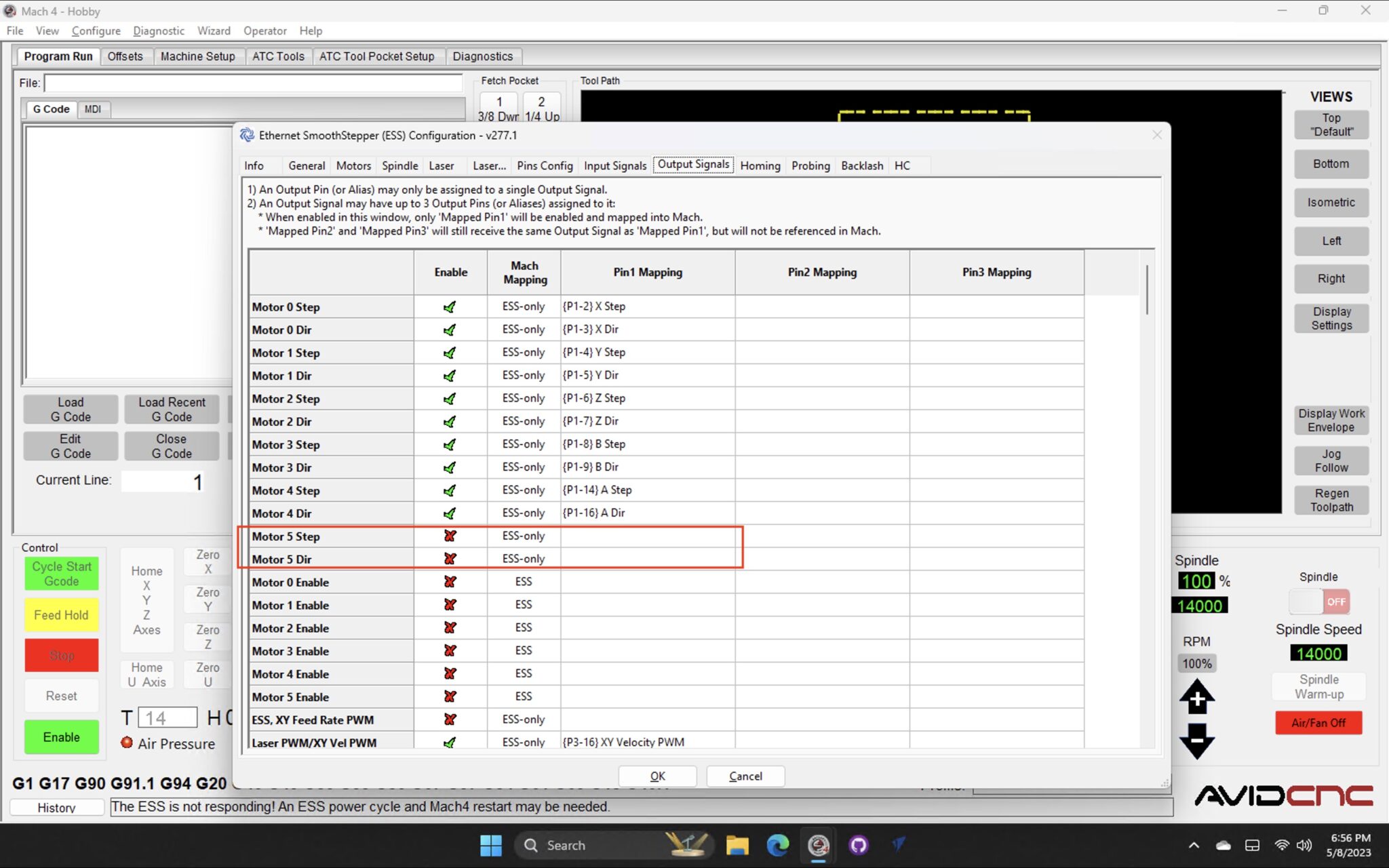 Avid CNC ATC (Automatic Tool Changer) with Mach 4 – Corbin's Treehouse