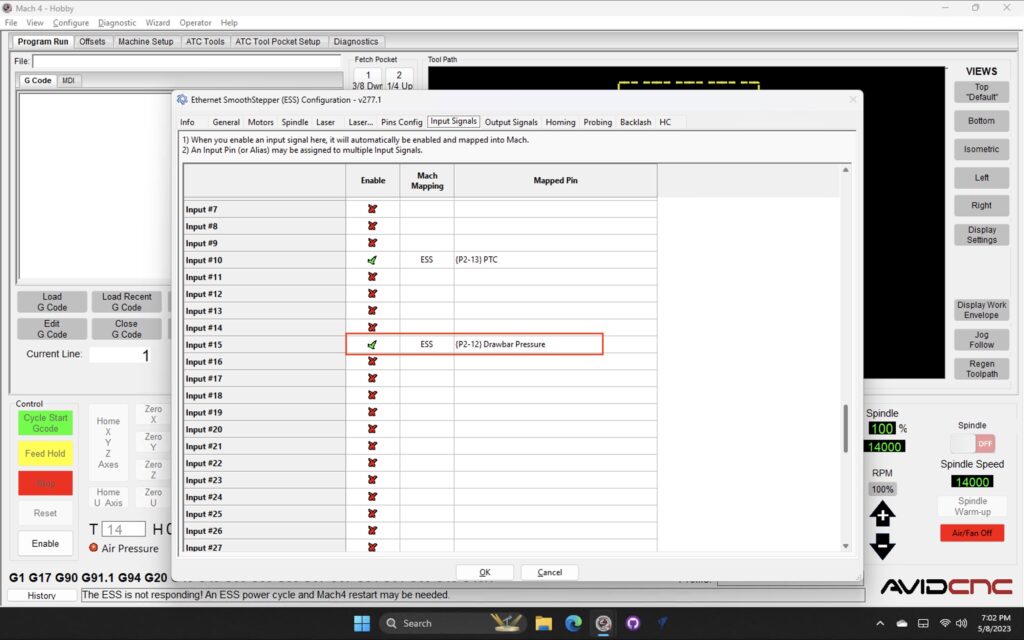 Avid CNC ATC (Automatic Tool Changer) with Mach 4 – Corbin's Treehouse