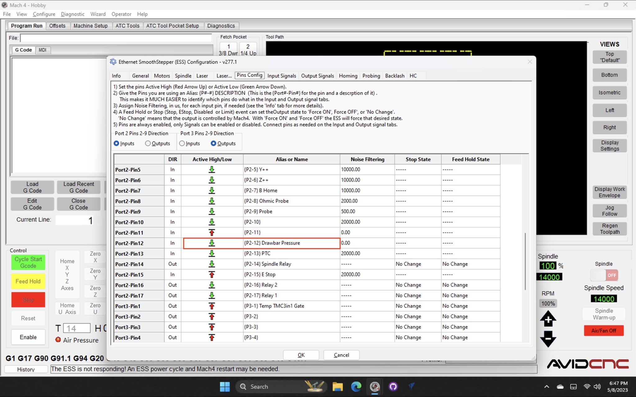 Avid CNC ATC (Automatic Tool Changer) with Mach 4 – Corbin's Treehouse